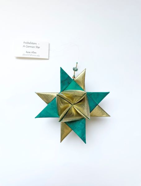 german star green and gold – Textile Center