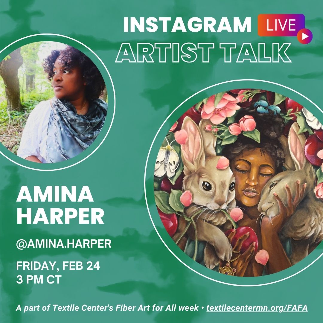 Instagram Live Artist Talks: Fiber Art for All 2023 – Textile Center