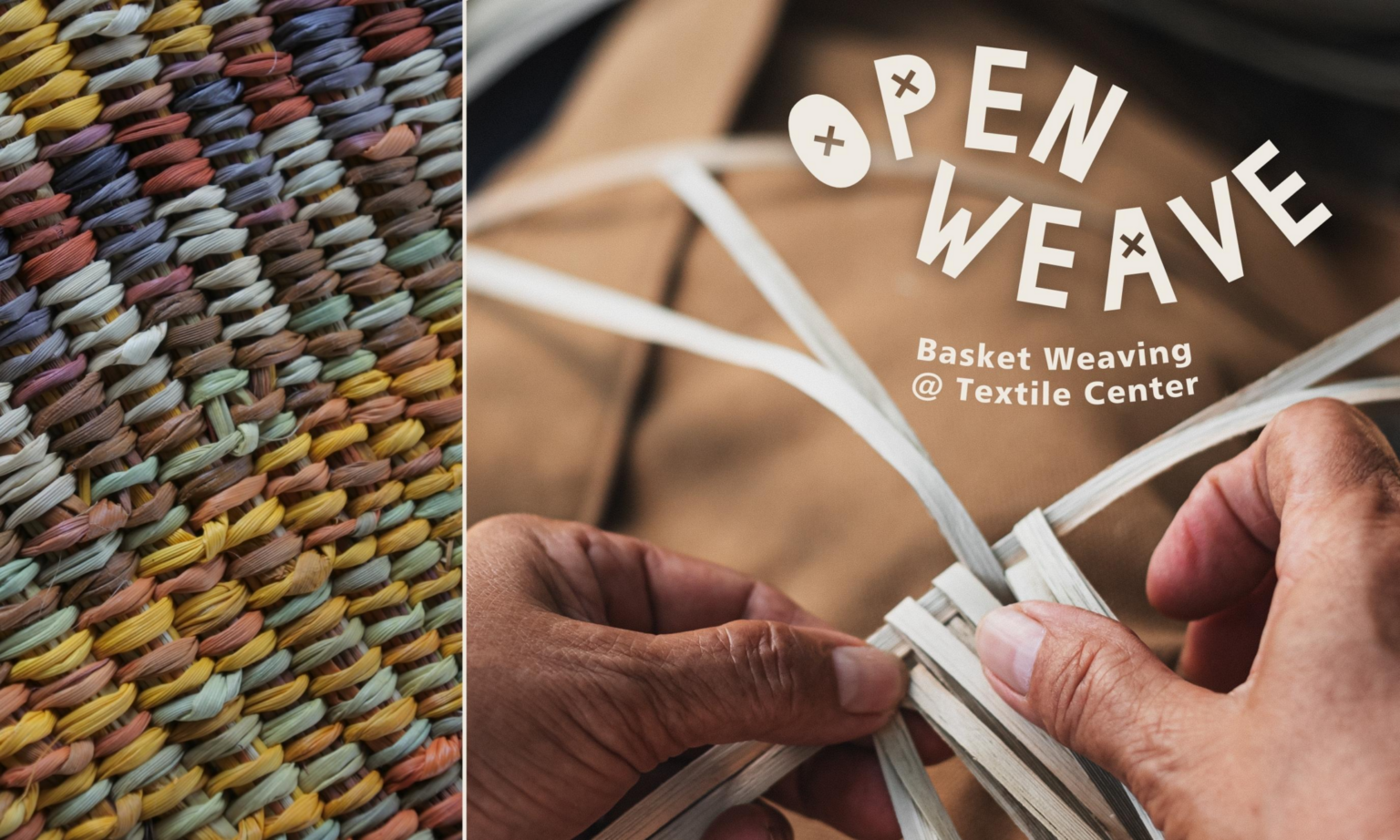 Basket Weaving at Textile Center – Textile Center