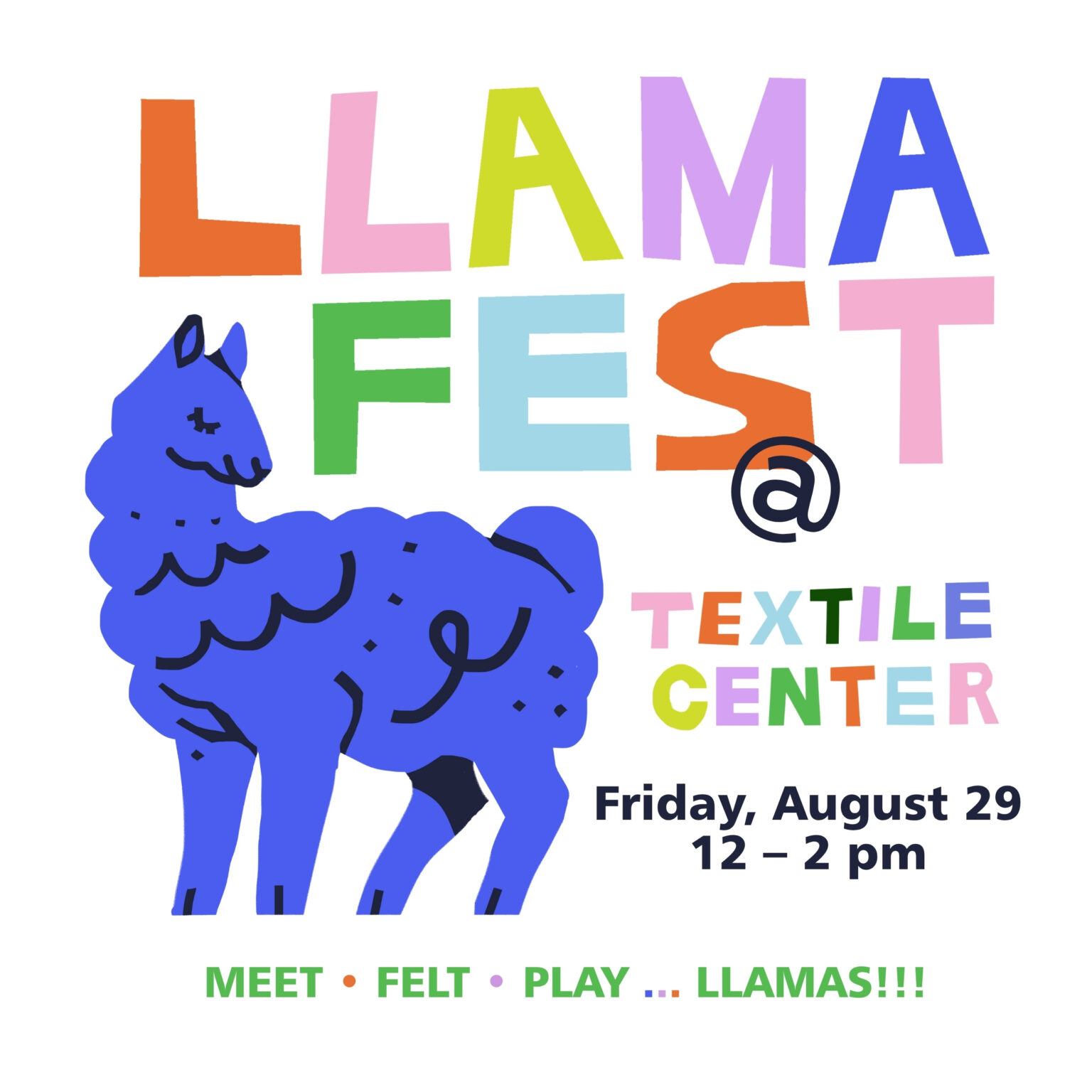 Llama Fest @ Textile Center – Textile Center